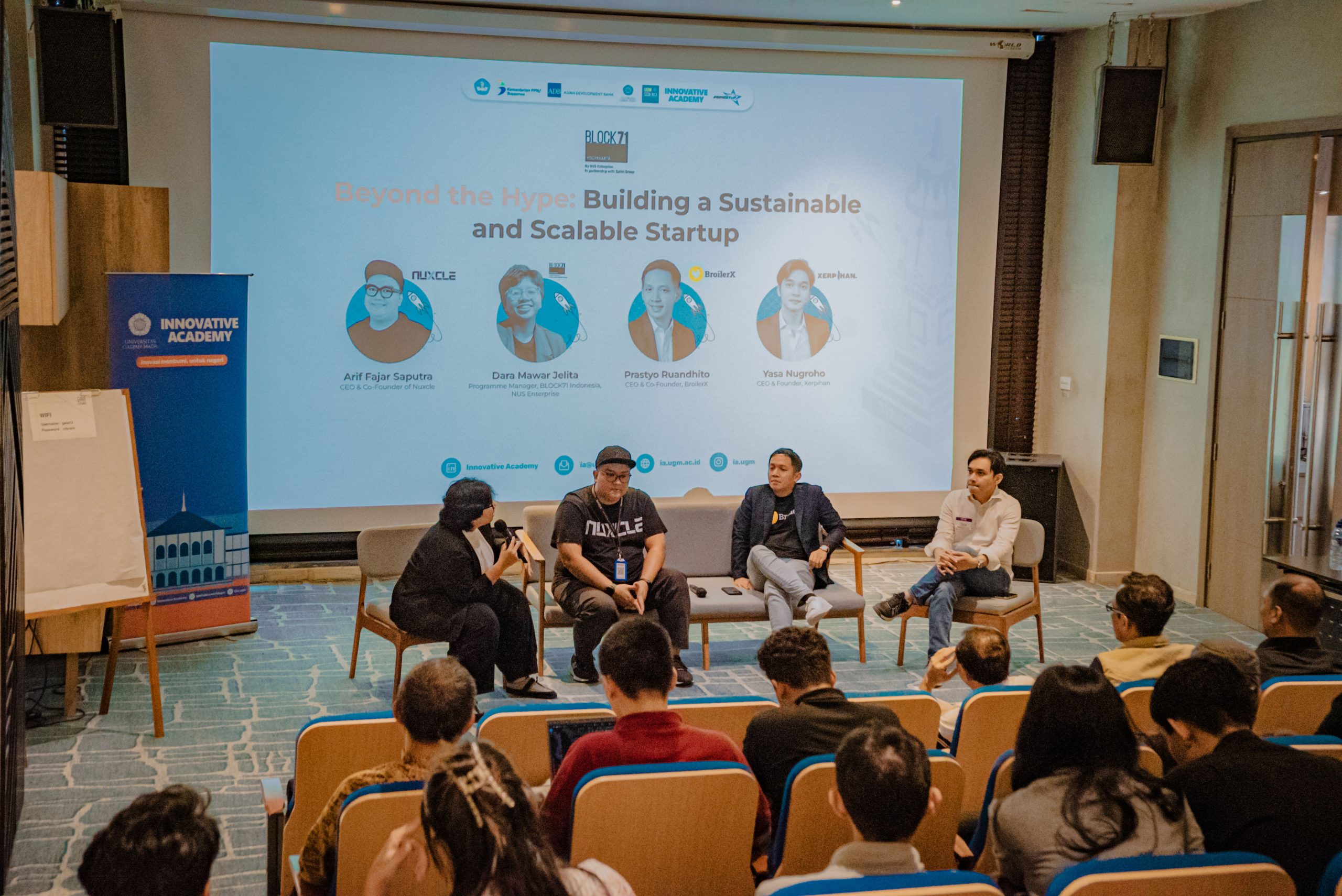 Innovative Academy Hosts Startup Ecosystem Workshop to Strengthen Ecosystems and Enhance Team ...